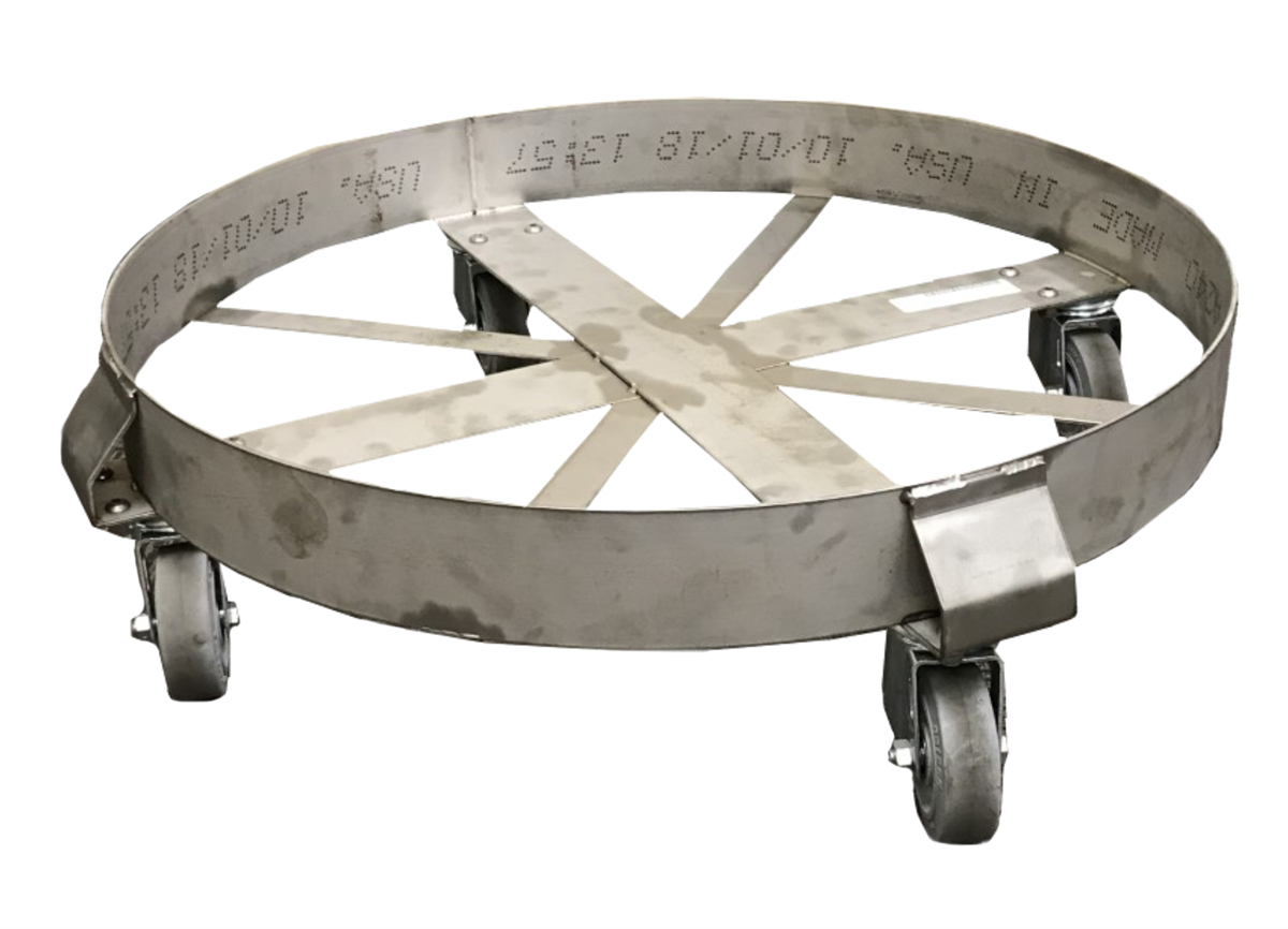 Stainless Steel Rolling Tank Dolly – Martin Water Conditioning- Spot Free