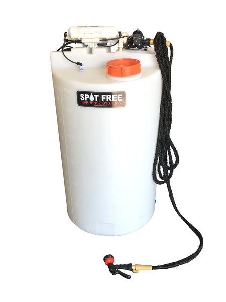75 GPD Large Capacity Spot Free Car Rinse System with a 75 Gallon Stor ...